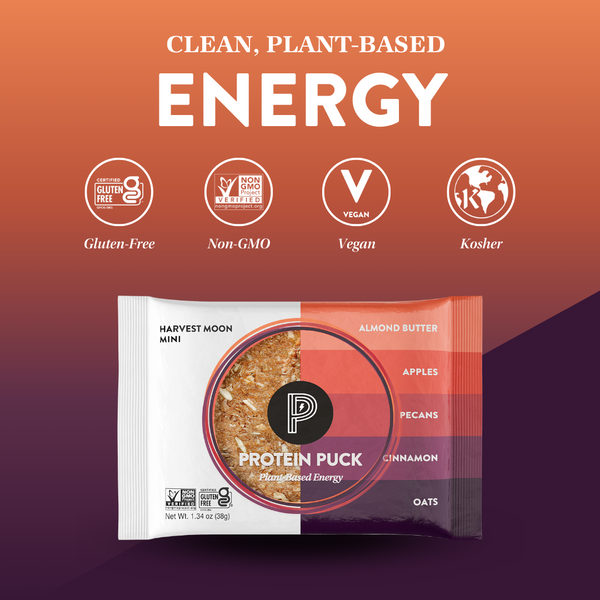 Apple & Cinnamon | Gluten-Free & Vegan Energy Bar - Minis – Protein Puck