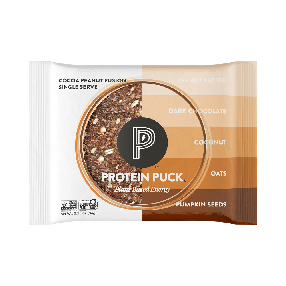 Plant Based Protein Bars - Vegan, GF, Clean Energy - Protein Puck